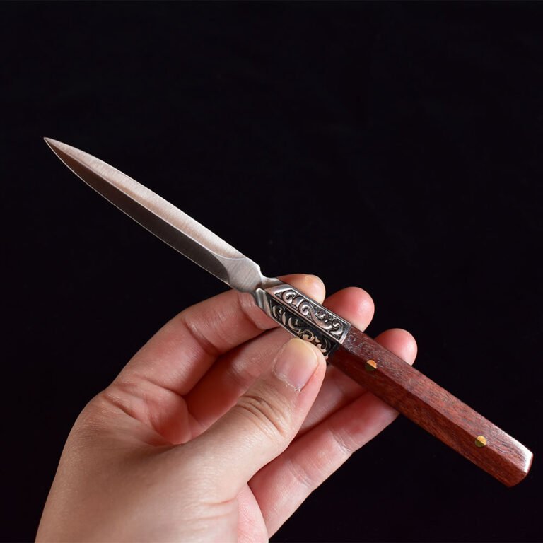 The Red Rosewood Tea Knife - Hey China