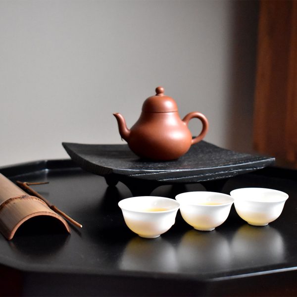 White Ash Wood Cloud-Rest Tea Tray - Hey China